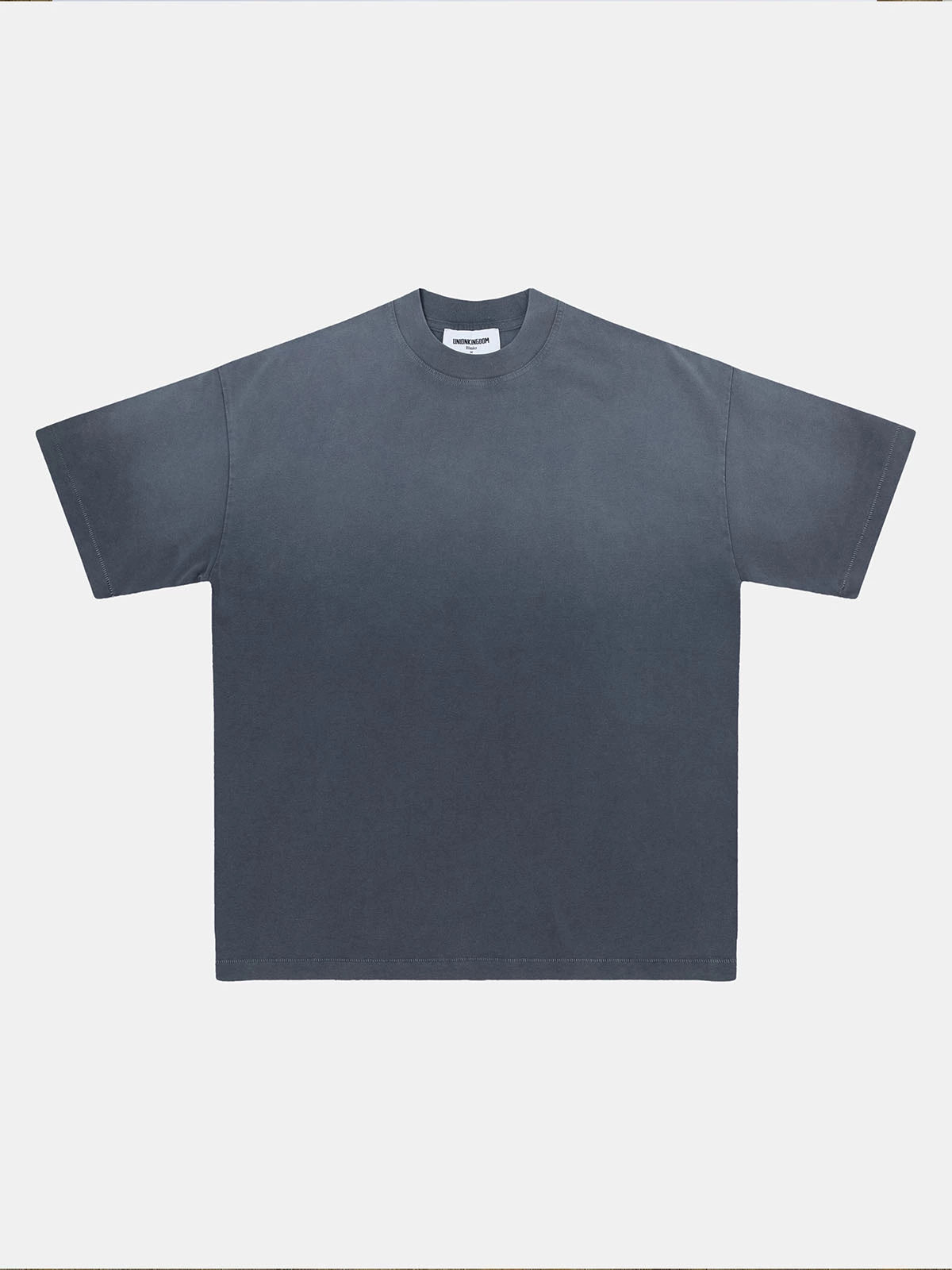 250 GSM LOOSE FIT ' WASHED DARY GRAY' T-SHIRT – UNION KINGDOM